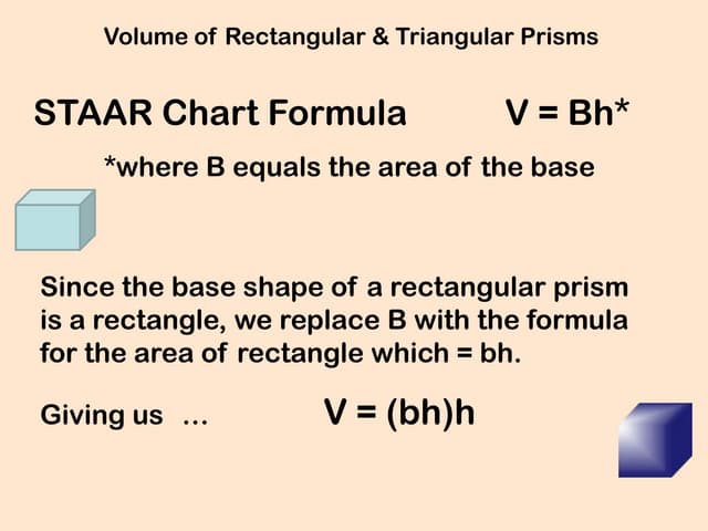Volume Formula For A Triangular Prism