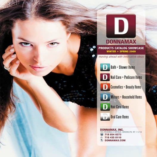 Donnamax Products Catalog | Spring 2009 | PDF