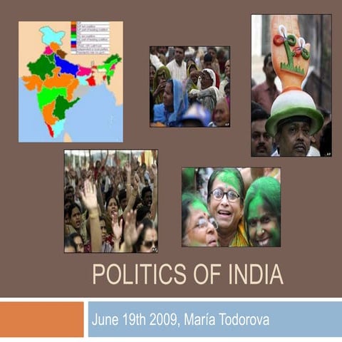 Indian political system | PPTX