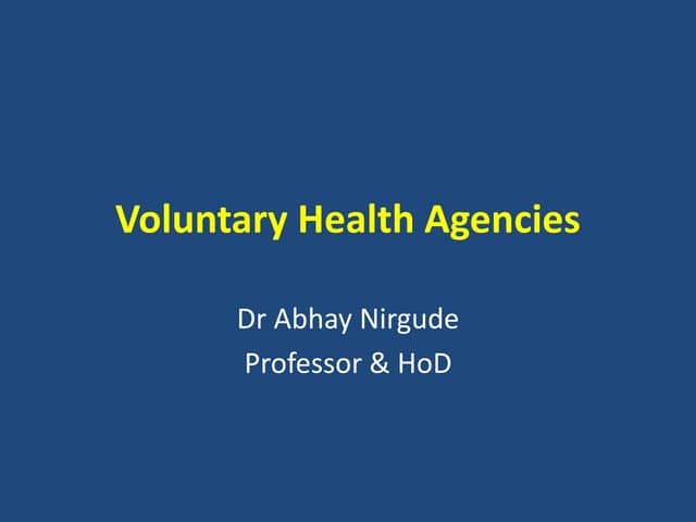 Voluntary Health Agency.pptx