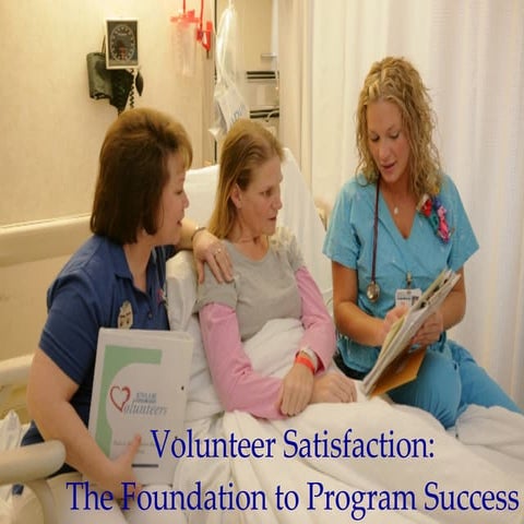 The volunteer satisfaction index (VSI) | PPTX