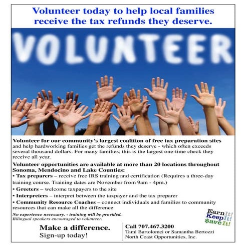 Volunteer Flyer | PDF