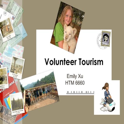 Volunteer tourism | PPT