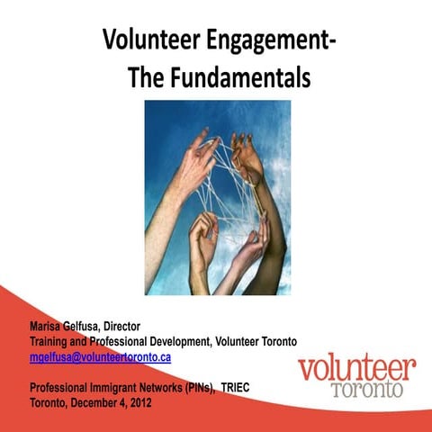 Volunteer Engagement | PDF