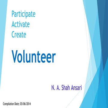 Volunteering... what is it | PPTX