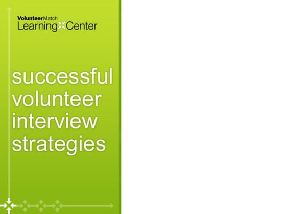 Volunteer mentoring Part 2 - Deanna Cole 15JAN2015 | PPT