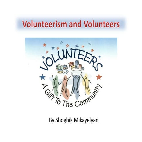 Volunteerism english | PDF