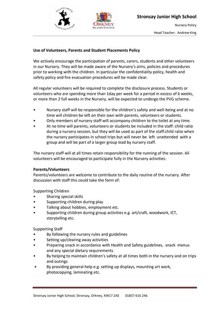 Nappy changing policy nursery | PDF