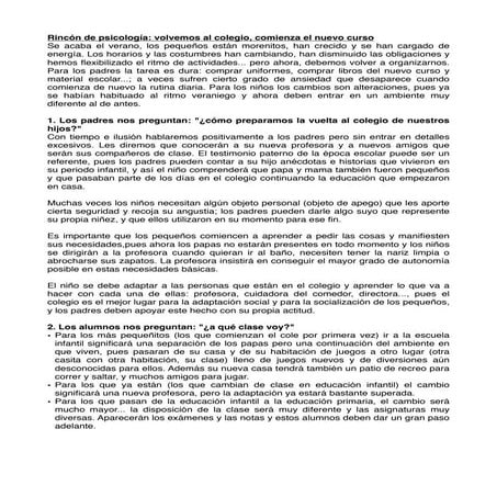 Plan del periodo de adaptación | PDF