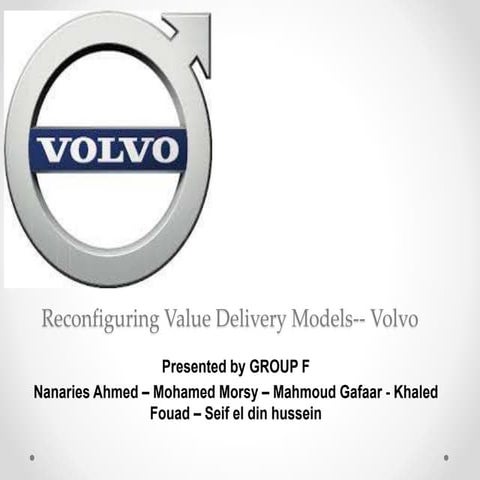 Volvo MBA Class Presentation | PPTX