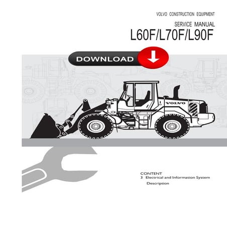 Volvo L60f Wheel Loader Service Repair Manual | PDF