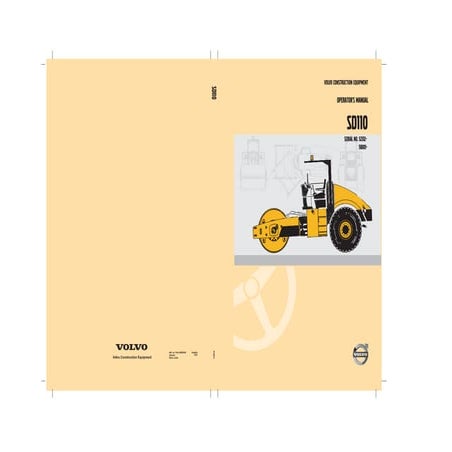 Volvo SD110 Tractor Operator Manual.pdf