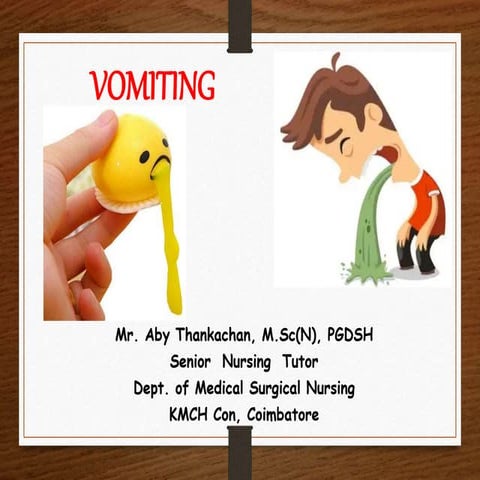 Vomiting | PPTX