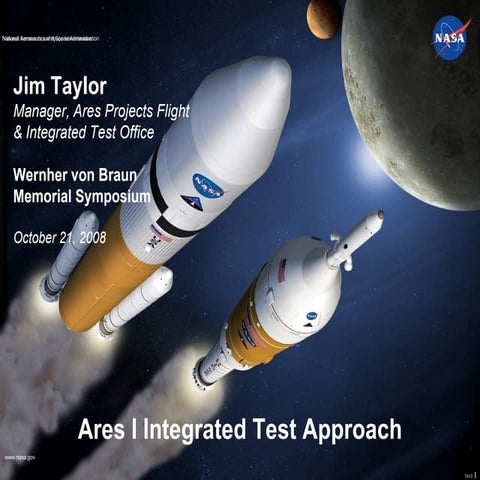 Ares I Integrated Test Approach | PPT