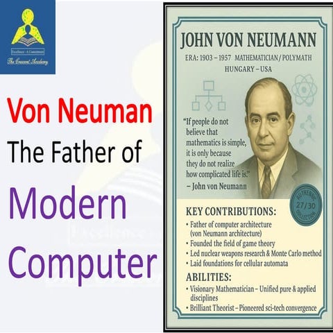 Von Neumann vs Harvard Architecture | PPTX