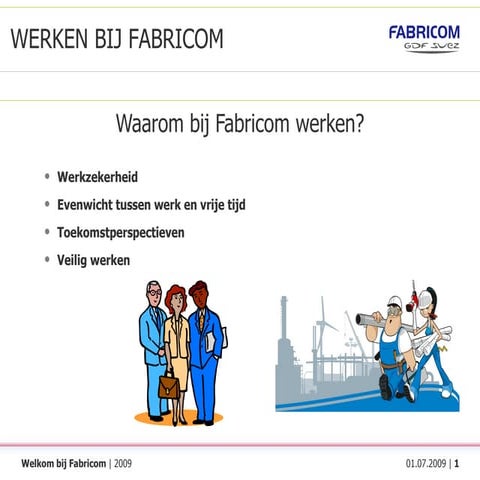 Voorstelling fabricom nl linked in | PPT