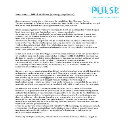 Programma 22 juni ism boost | PDF