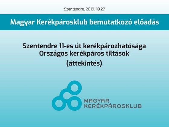 Polányi Péter: Várpalotai kerékpárút esettanulmány | PPSX
