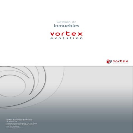 Vortex ERP gestión de inmuebles | PDF | Technology & Computing