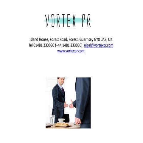 Vortex PR - About us and what we do | PDF