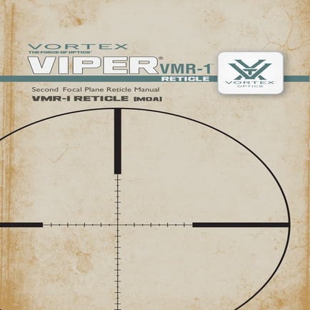 VORTEX VIPER HS-T 4-16x44 VMR-1 MOA Reticle Subtensions | Optics Trade ...