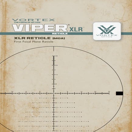 VORTEX VIPER XLR MOA Reticle | Optics Trade | PDF