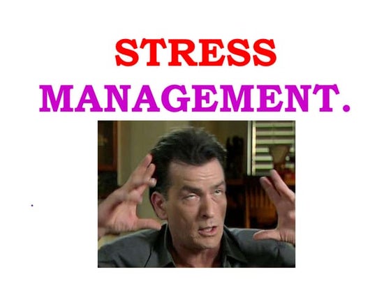 Stress Management (Comprehensive) PowerPoint Presentation 171 slides ...