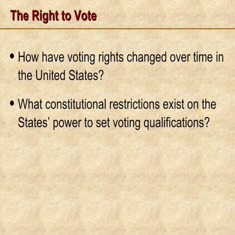 Voters | PPT