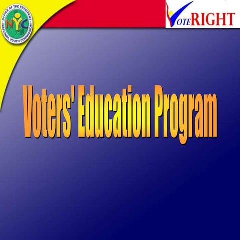 Voters-Education.ppt