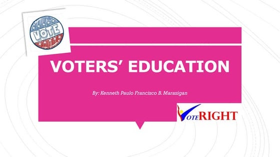 SUFFRAGE: ARTICLE 5 | PPT | Elections | Politics