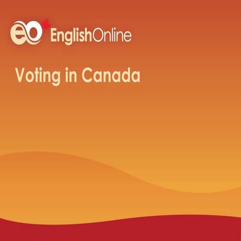 Voting in canada | PPT