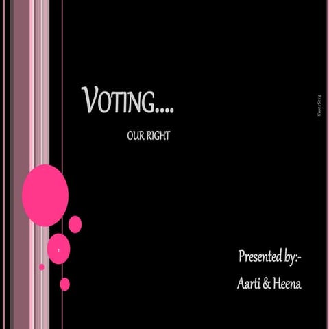 Individual vote matter | PPTX