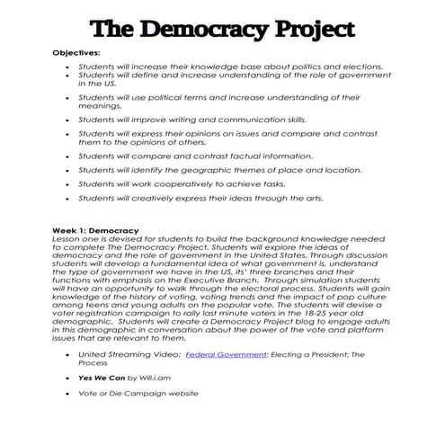 Voting project | DOC