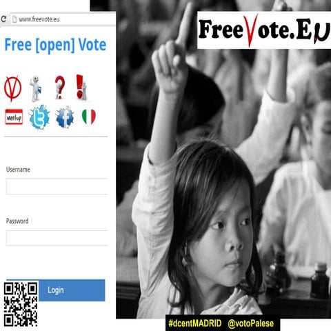 Madrid Democracy Lab - D-CENT Public Engagement: Votopalese.it | PPT
