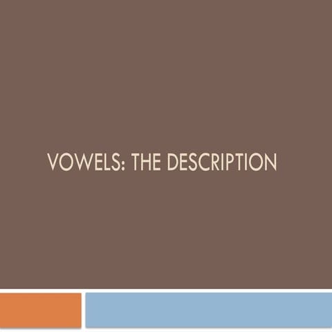 Vowels.................................... | PPTX