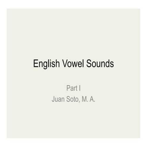 Vowel sounds part1 | PPT
