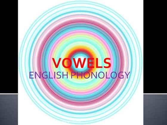 Vowels and diphtong | PPTX