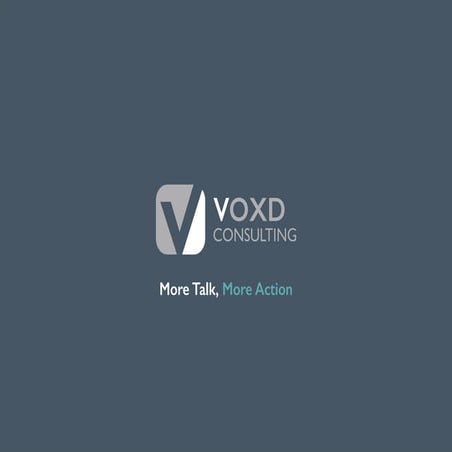 Voxd Consulting | PPT