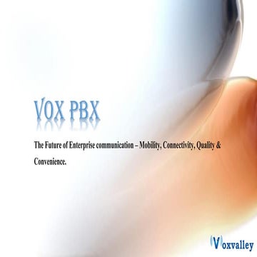 Vox PBX | PDF