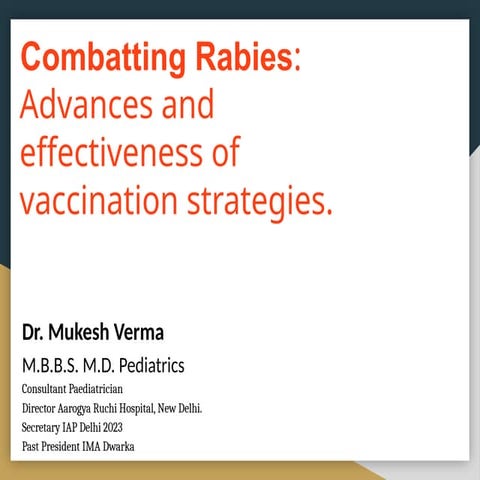 Rabies for my presentation for medicalpptx | PPTX | Infectious Diseases ...