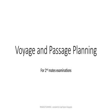 Voyage and Passage Planning at sea .pptx