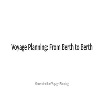 Voyage-Planning PPT.ppt