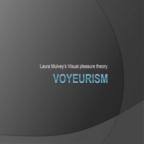 Voyeurism | PPT
