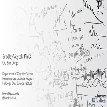 Bradley Voytek - Berkeley Cognitive Neuroscience 2018 | PDF