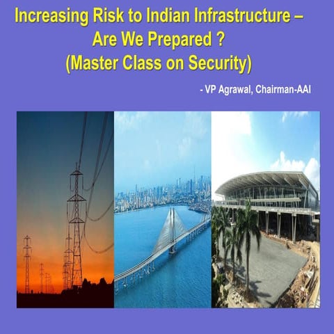 Increasing Risk to Indian Infrastructure – Are We Prepared? | PDF
