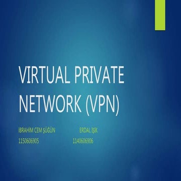 Vpn | PPT