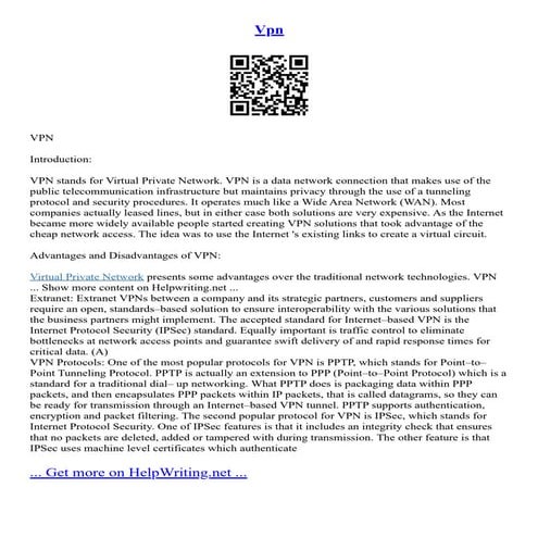 Vpn | PDF | Internet | Computing