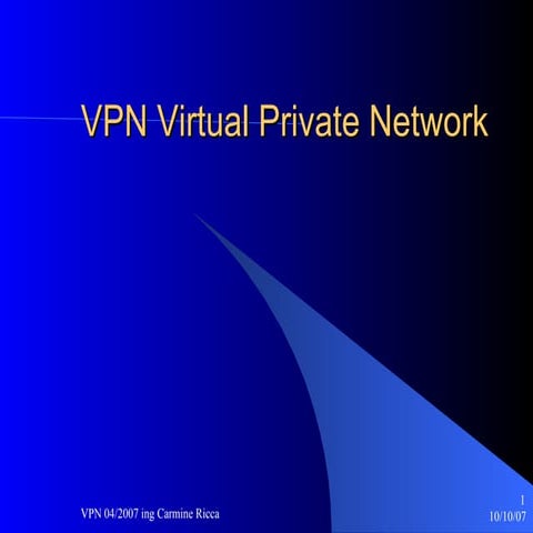 Vpn Virtual Private Network | PPT