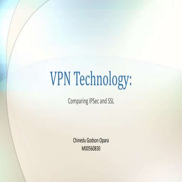 Vpn technology | PPT