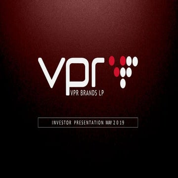 $vprb - get to know vpr brands | PPT
